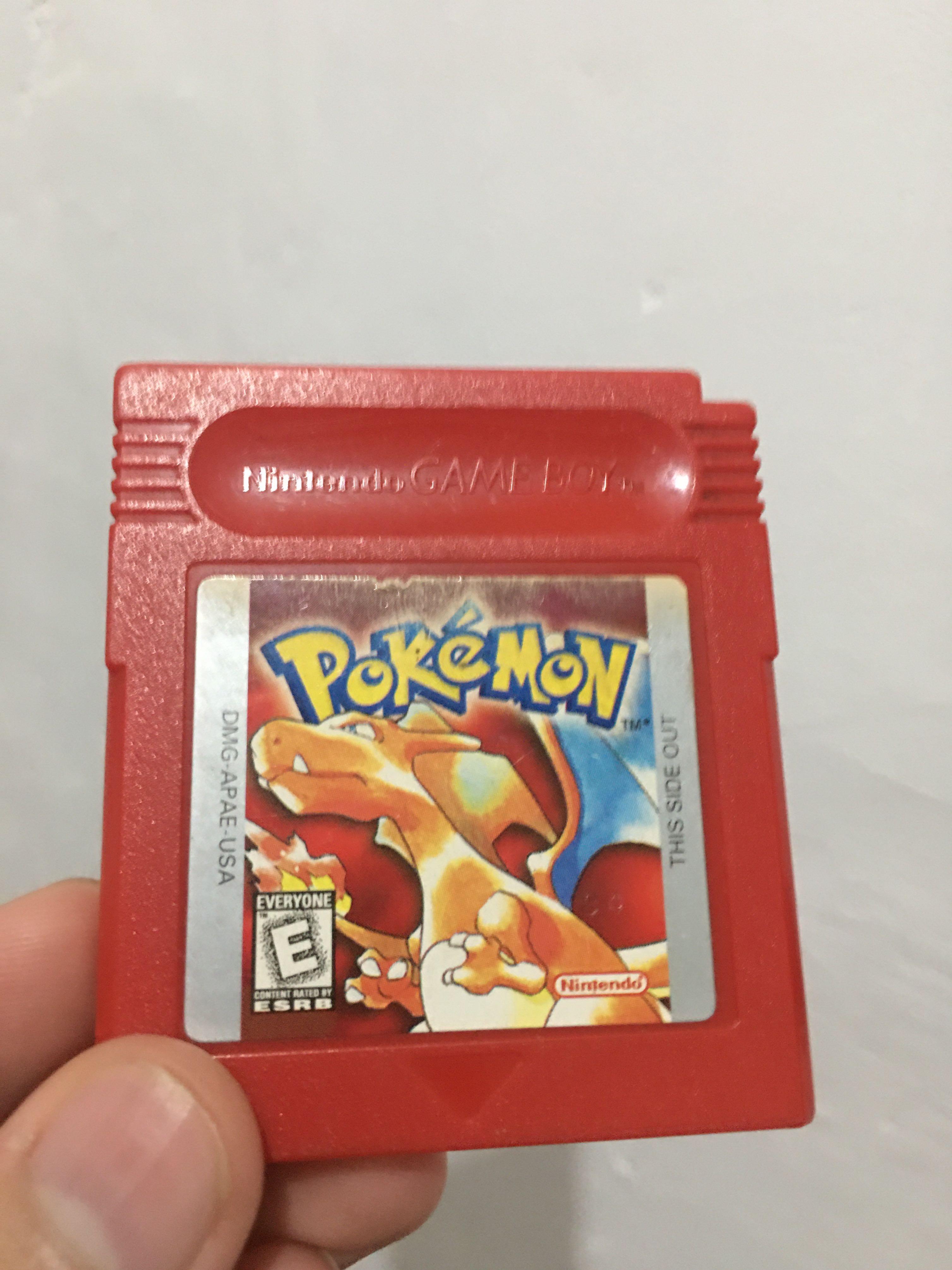 Pokemon Red Version (Game Boy, 1998), Video Gaming, Video Games ...