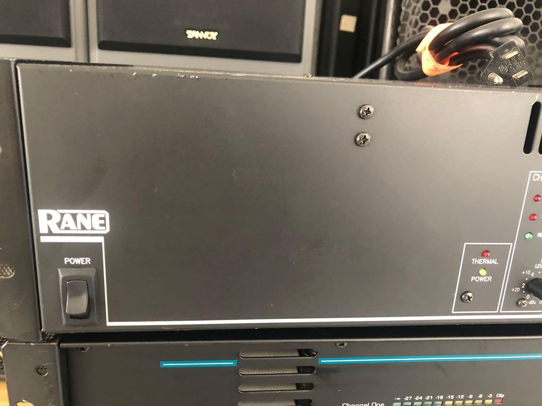 Rane MA 6S 6 Channel Power Amplifier. Best for 5.1 or 6.1 Home Theater ...