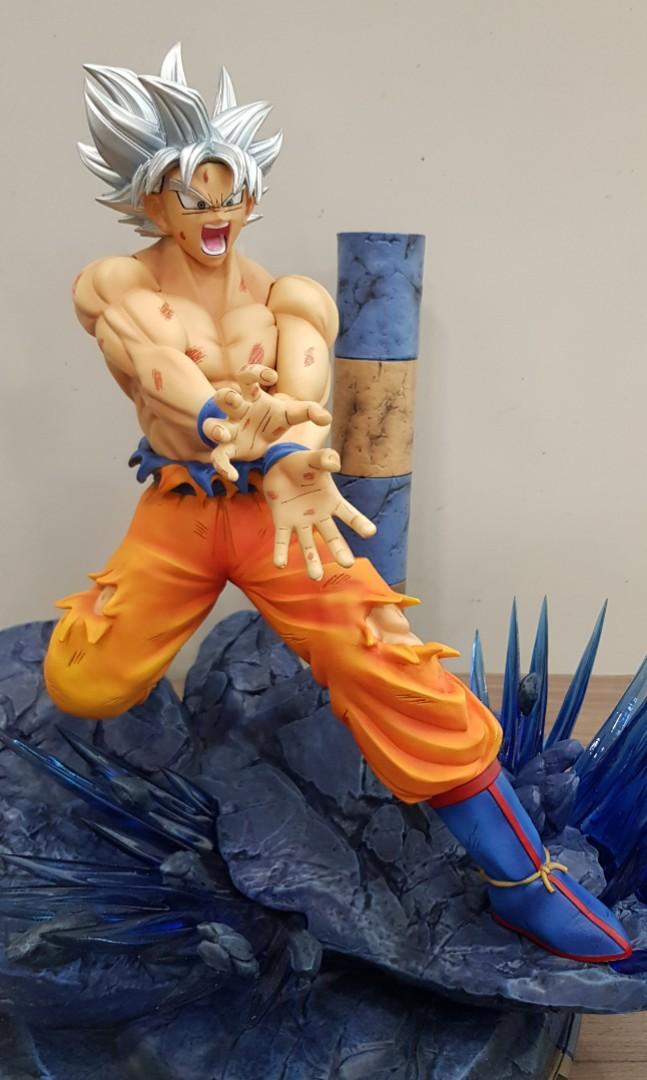 Rare UI Goku Dragon Ball Super DBS Ultra Instinct Statue, Hobbies ...