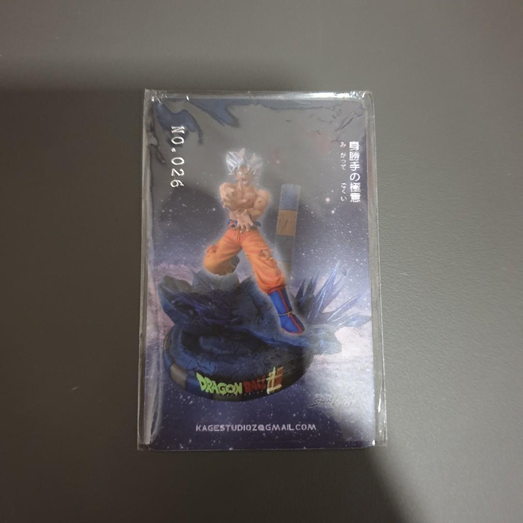 Rare UI Goku Dragon Ball Super DBS Ultra Instinct Statue, Hobbies ...