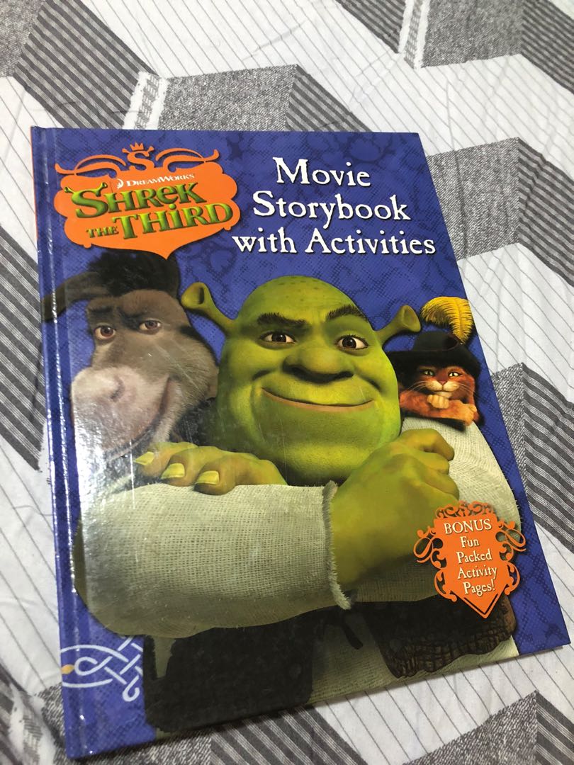 Shrek Movie Storybook with Activities, Hobbies & Toys, Books ...