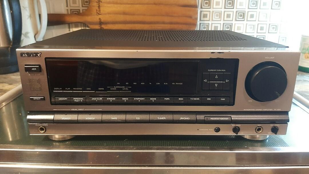 Sony integrated Amplifier with CD player, Audio, Soundbars, Speakers ...