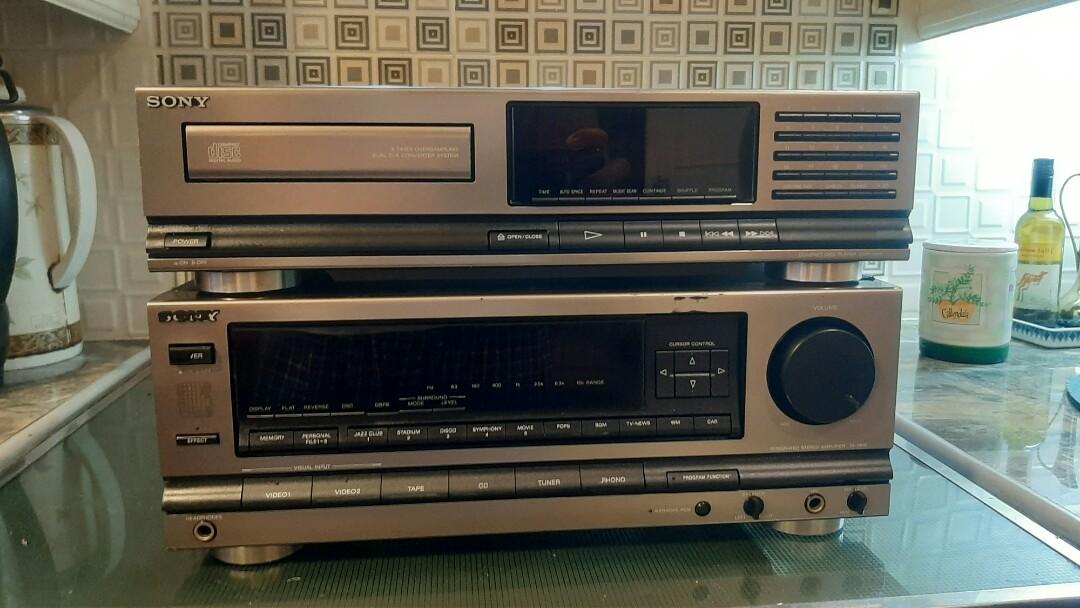 Sony integrated Amplifier with CD player, Audio, Soundbars, Speakers ...