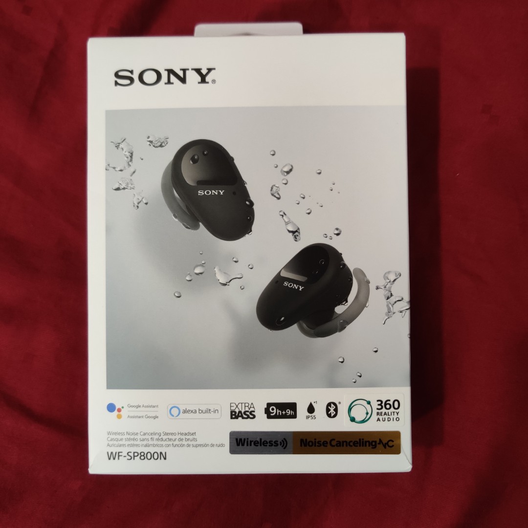 Sony WF-SP800N Wireless Bluetooth Headset [USED/MINT], Audio ...