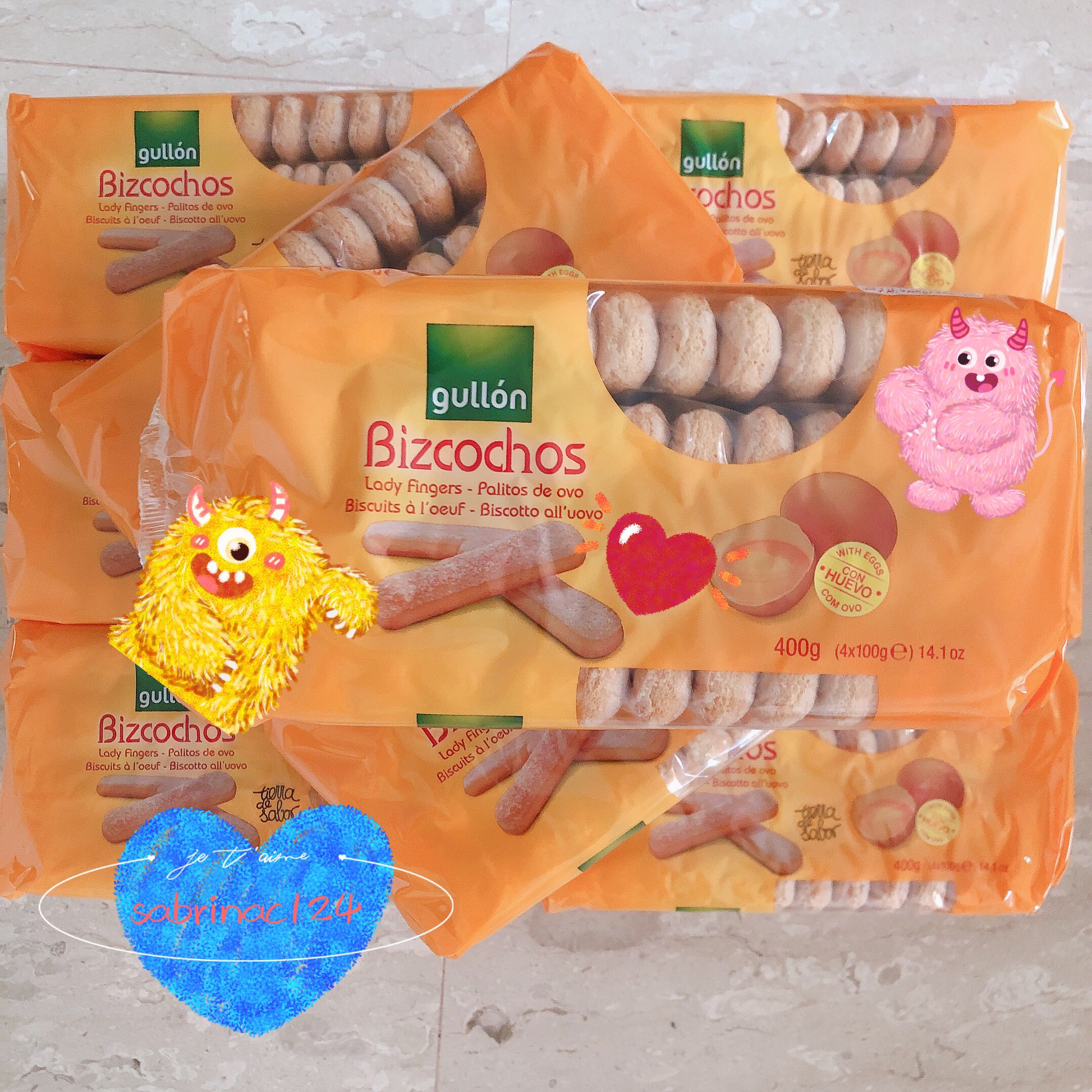 Sponge Finger Biscuit Savoiardi 200g, Food & Drinks, Packaged & Instant ...