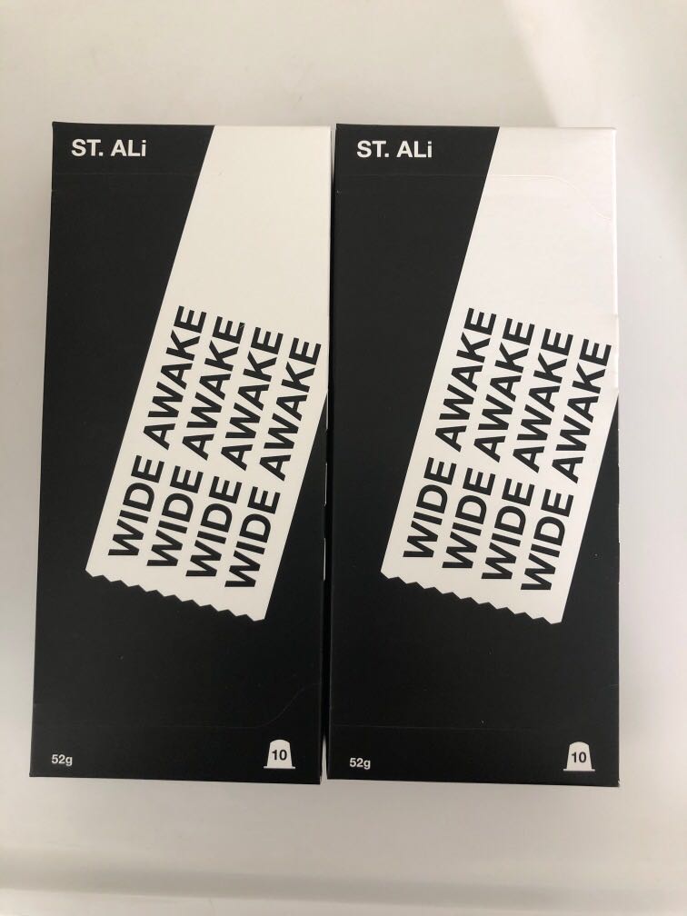 St. Ali Nespresso 'WIDE AWAKE' Capsules (10s) - READY STOCK!, Food ...