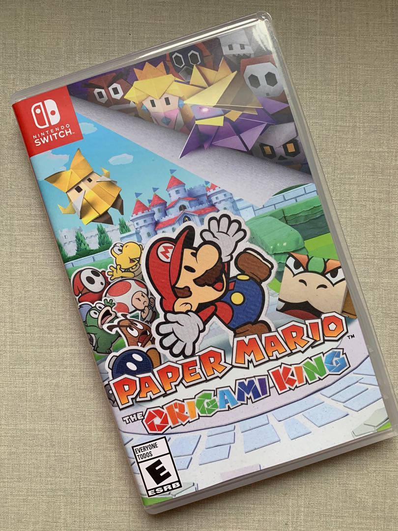 Switch Paper Mario The Origami King, Video Gaming, Video Games ...