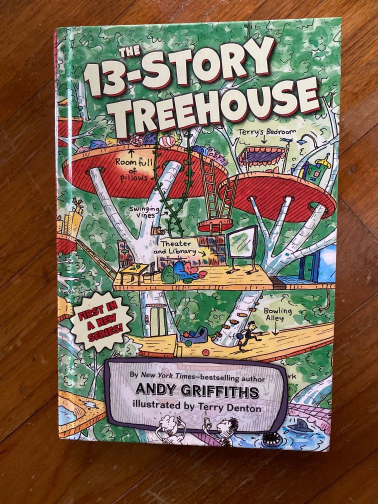 the 13 story treehouse andy griffiths, Hobbies & Toys, Books ...