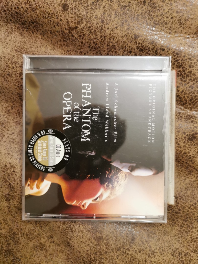 The phantom of the opera super audio CD, 興趣及遊戲, 收藏品及紀念品, 明星周邊 - Carousell