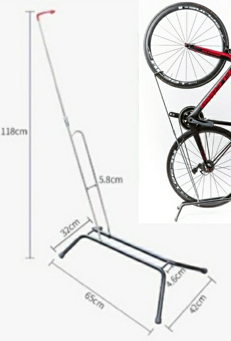 Vertical bicycle rack, Sports Equipment, Bicycles & Parts, Parts ...