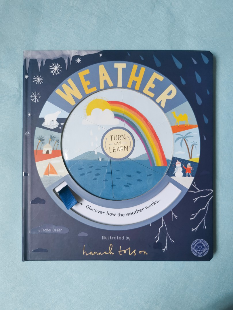 Weather turn and learn, Hobbies & Toys, Books & Magazines, Children's ...