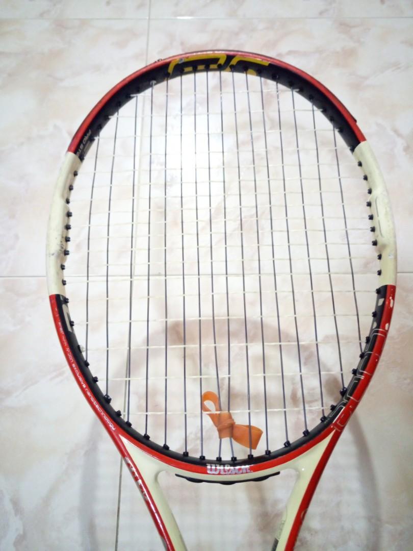 Wilson nCode Six.One 95 Tennis Racquet, Sports Equipment, Sports ...