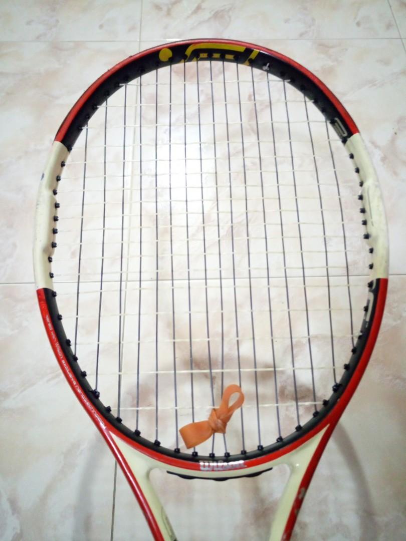 Wilson nCode Six.One 95 Tennis Racquet, Sports Equipment, Sports ...