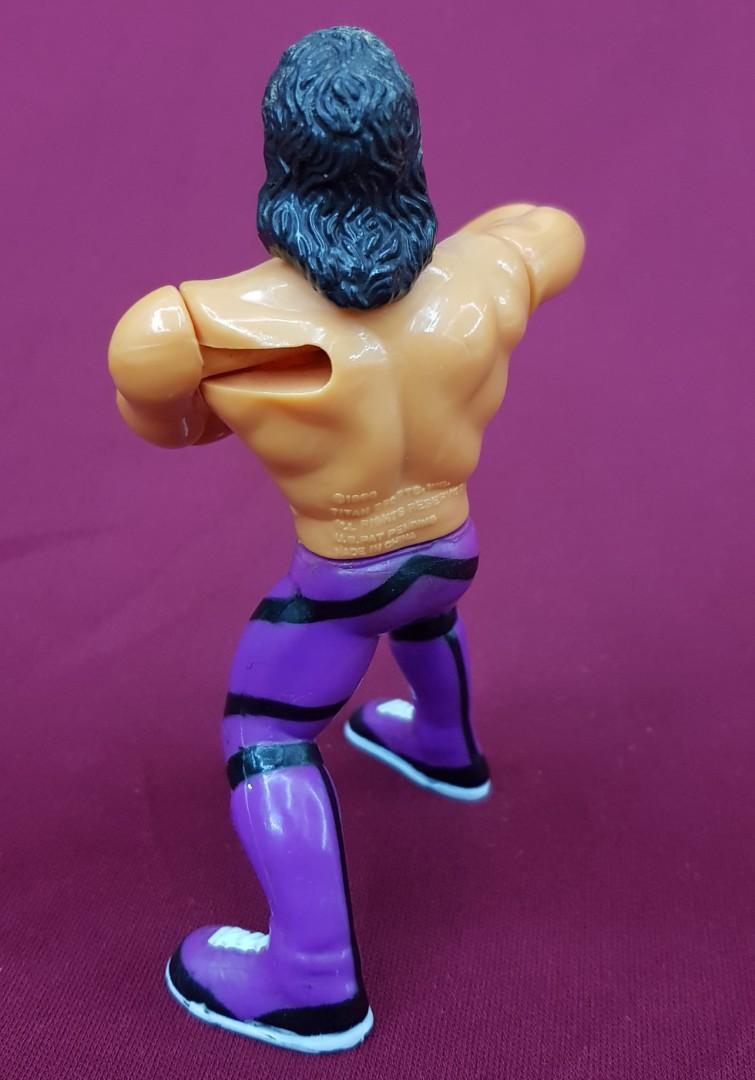 WWF Ravishing Rick Rude with Rude Awakening Headlock action (1990 ...