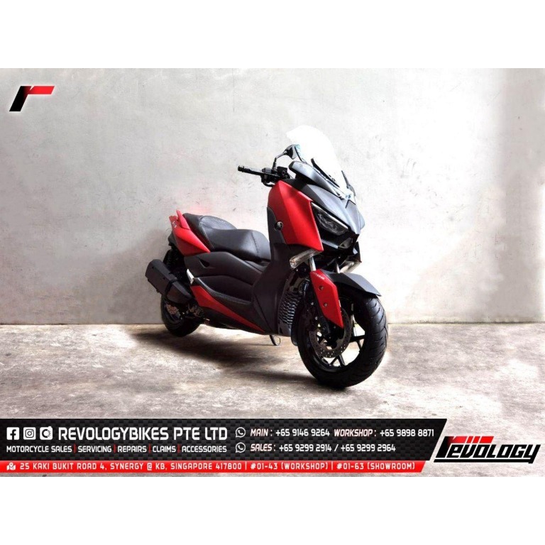 YAMAHA XMAX 250 / 300 MATTE RED 2020, Motorcycles, Motorcycles for Sale ...
