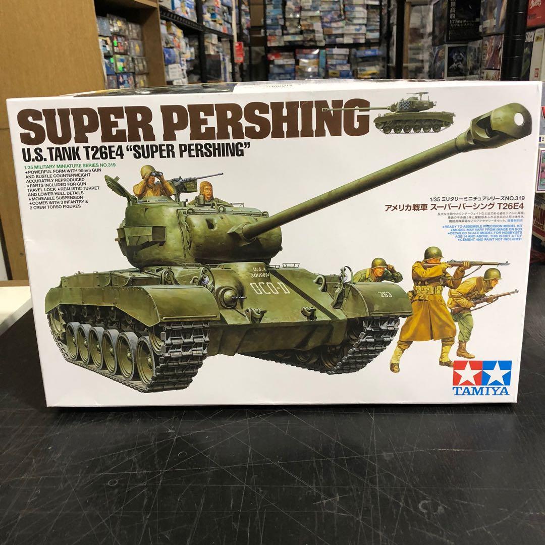 1/35 Tamiya US T26E4 Super Pershing Tank Model Kit, Toys & Games ...