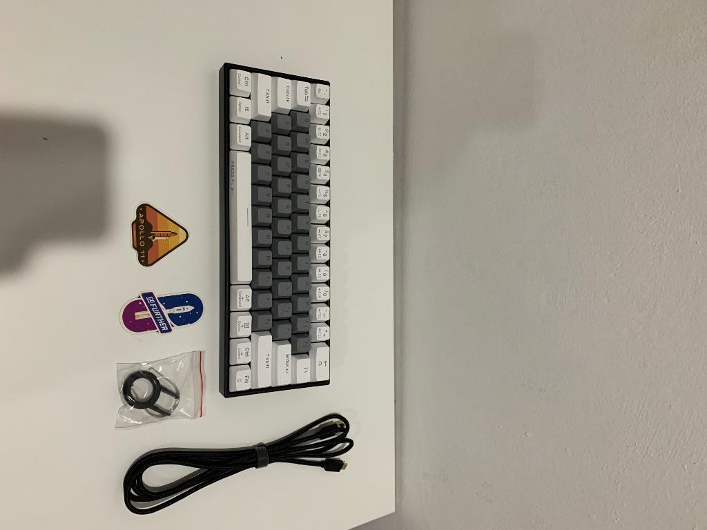 APOLLO61 60% Mechanical Keyboard 61-Key Outemu Brown Switch, Elektronik ...