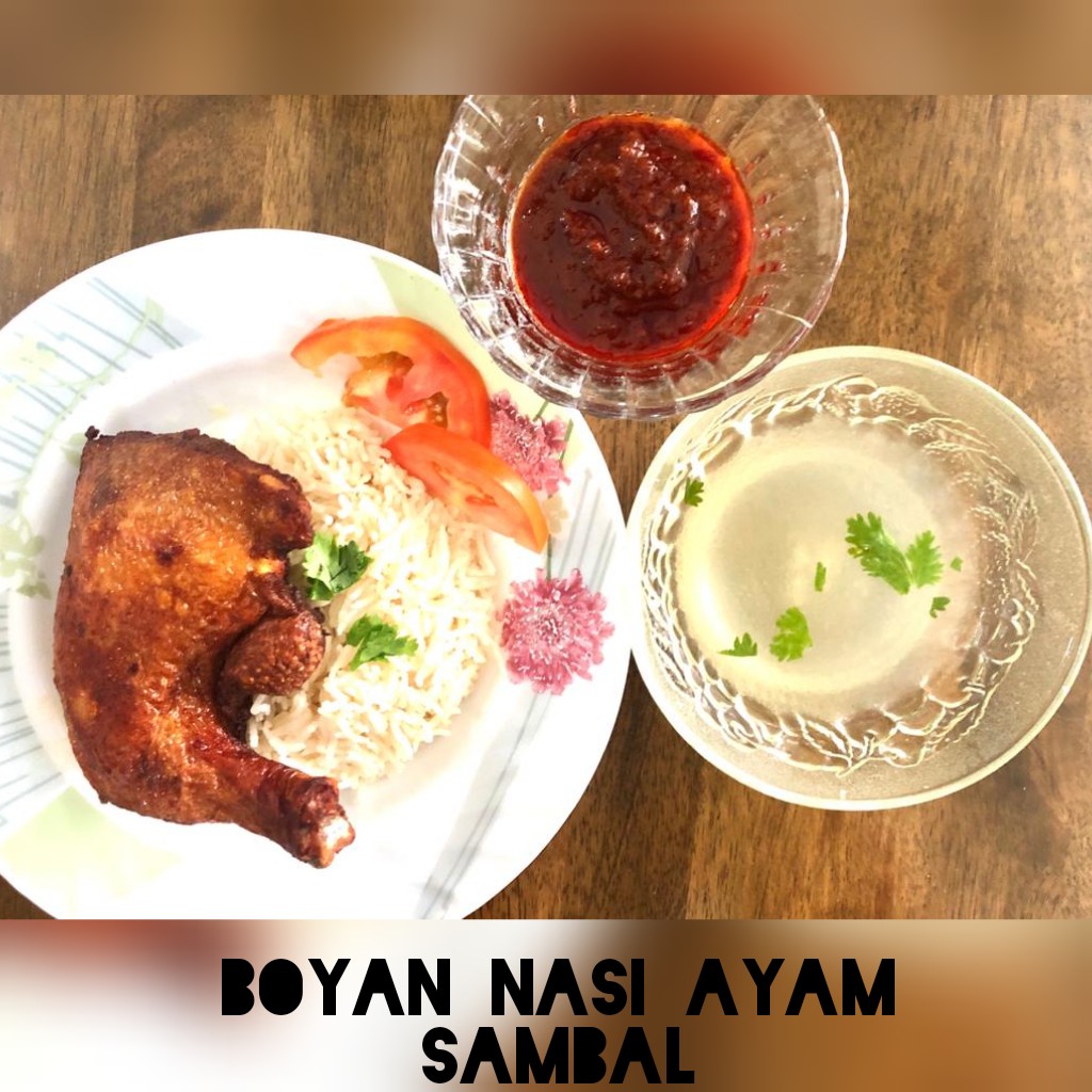 Boyan Nasi Ayam Sambal, Food & Drinks, Local Eats on Carousell