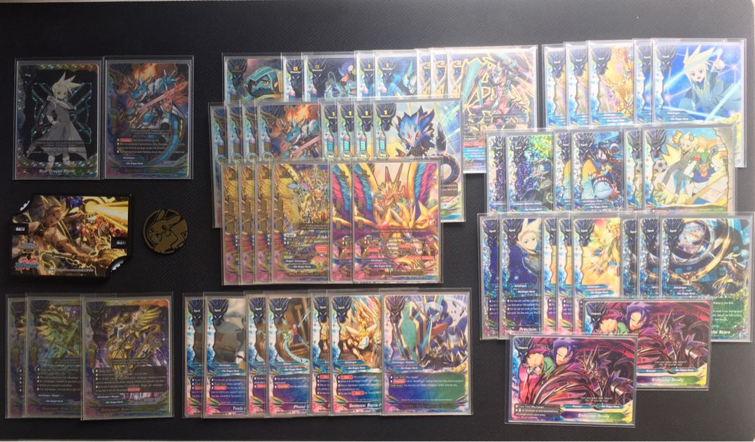 Buddyfight Deck full build, Toys & Games, Board Games & Cards on Carousell