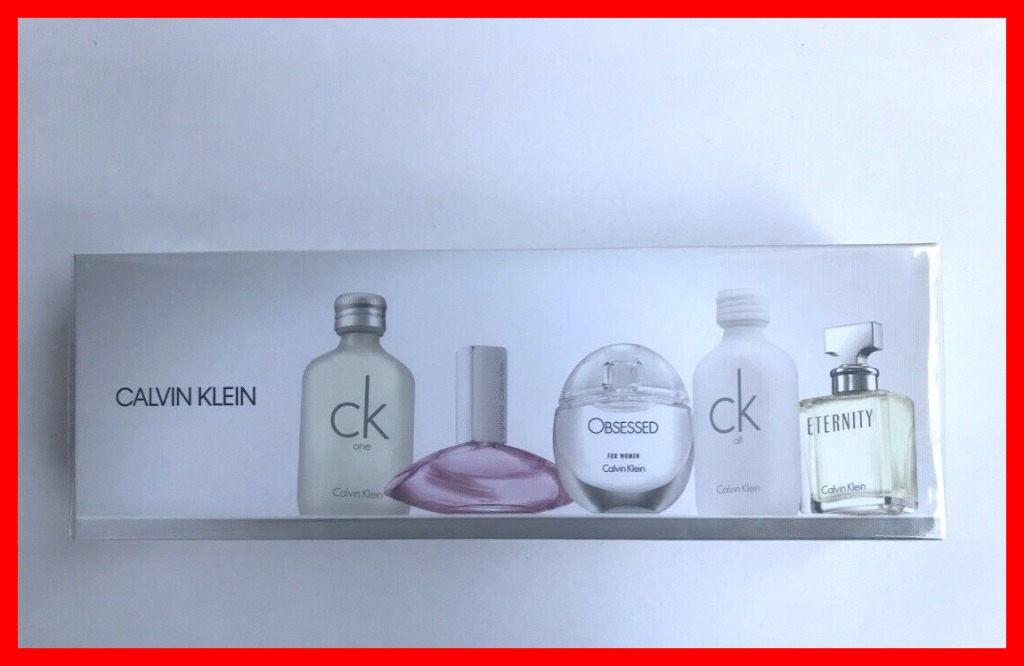 Calvin Klein Miniature Collection Perfume Gift Set Original Cash On ...