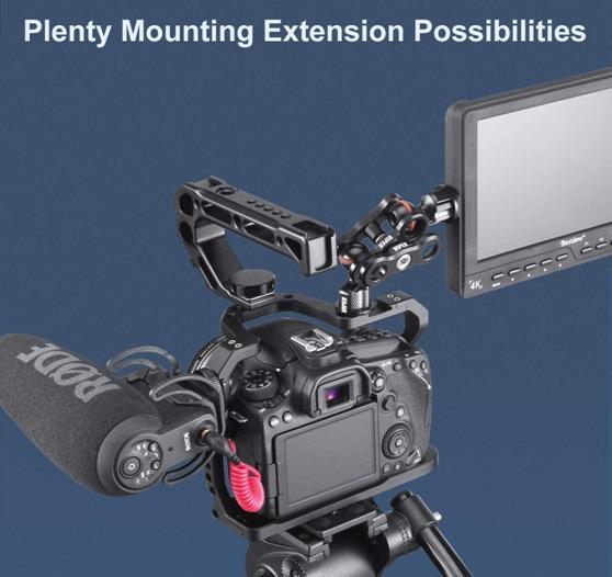 Canon 70D Rig, 80D Rig & 90D Rig + Top Handle, Photography, Cameras on ...