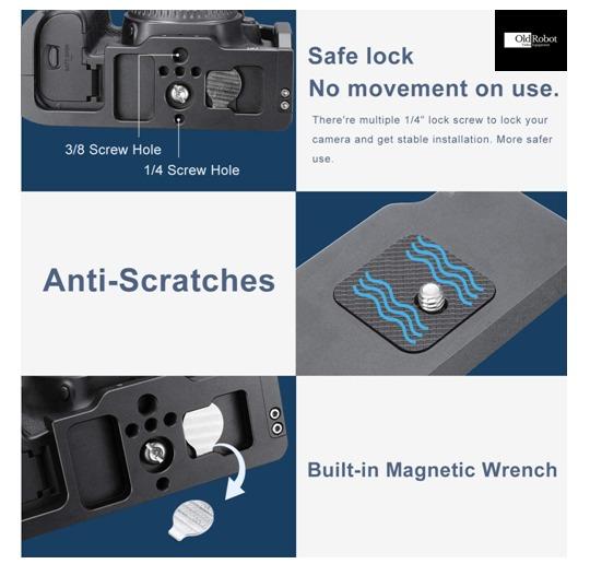 Canon 70D Rig, 80D Rig & 90D Rig + Top Handle, Photography, Cameras on ...