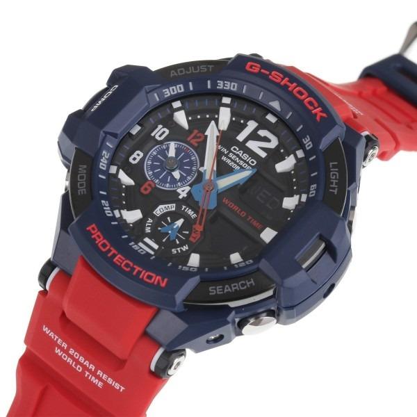 Casio G-Shock Gravitymaster GA1100-2A Men's Watch Twin Sensor Black ...