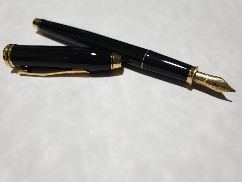 Cross Townsend Fountain pen B Nib, Hobbies & Toys, Stationery & Craft ...