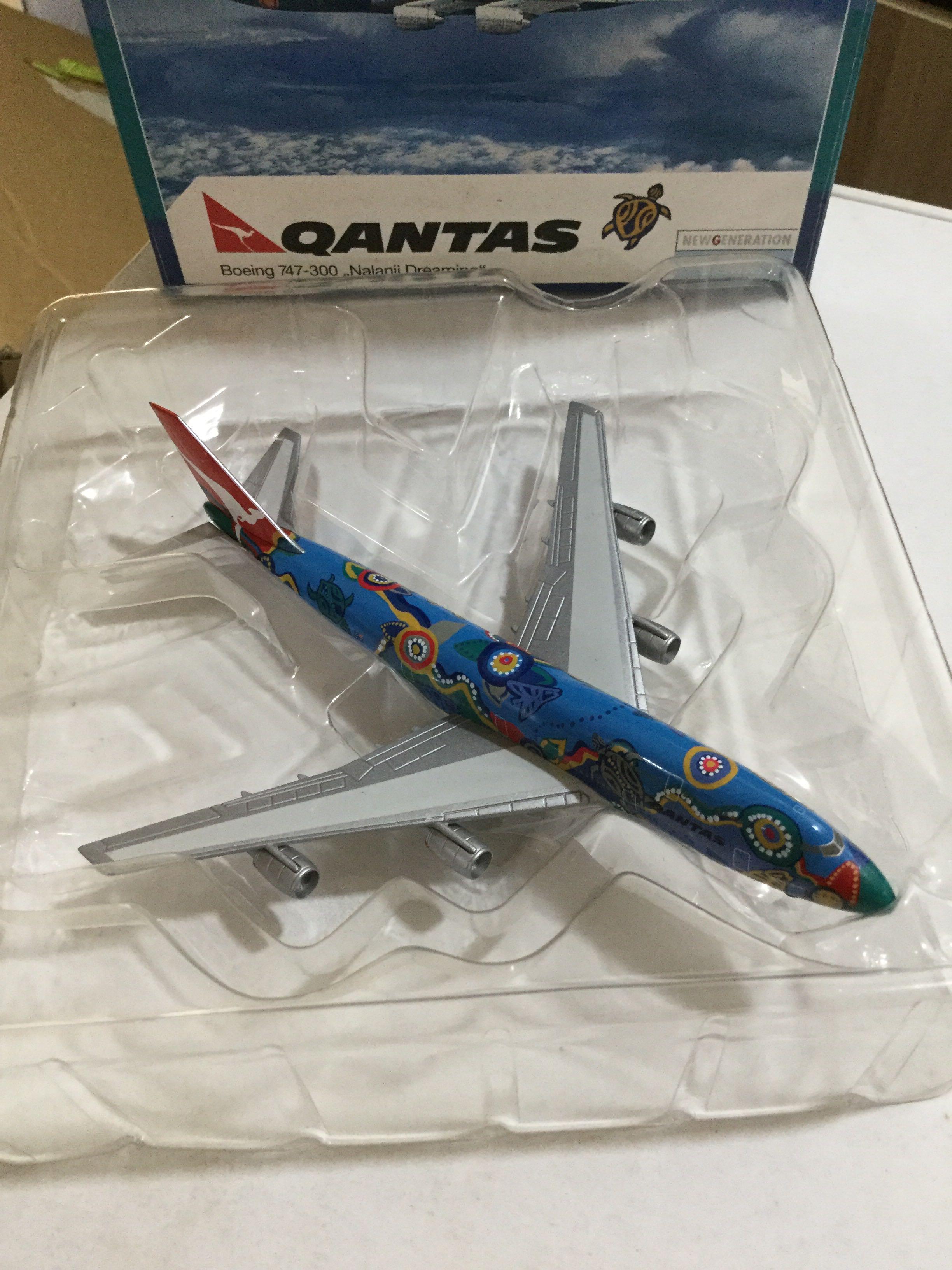 Diecast aircraft model Qantas Nalanji Dreaming , Hobbies & Toys ...