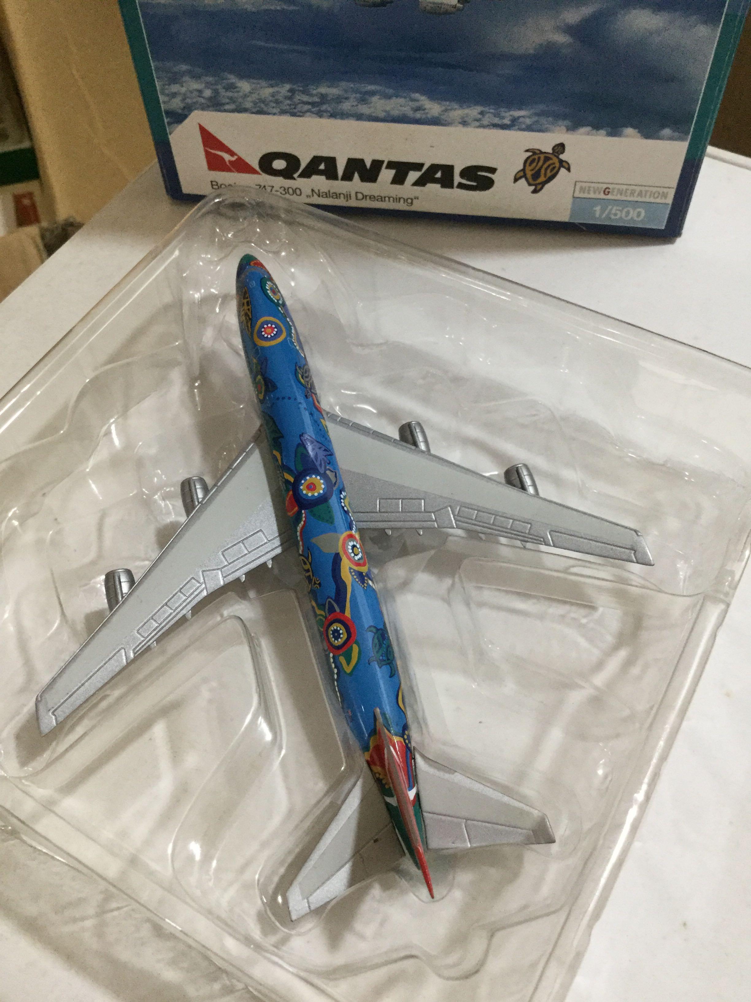 Diecast aircraft model Qantas Nalanji Dreaming , Hobbies & Toys ...