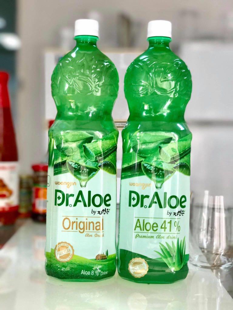 Dr. Aloe 41% Juice Drink, Food & Drinks, Beverages on Carousell