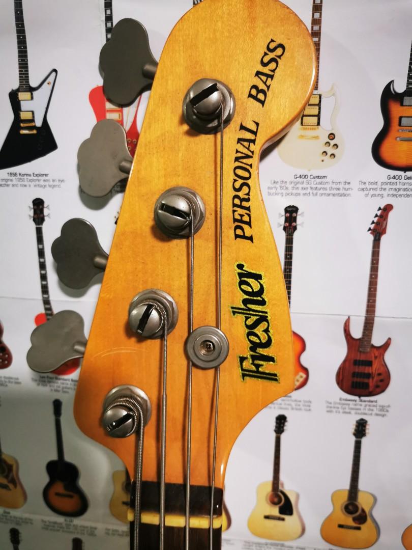 Fesher personal vintage bass guitar, Hobbies & Toys, Music & Media, CDs ...