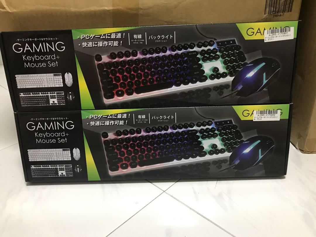 Gaming Neon Keyboard & Mouse Set, Computers & Tech, Parts & Accessories ...