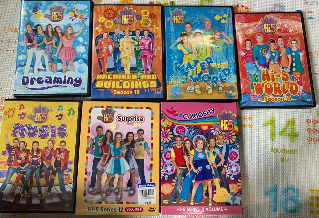 Hi-5 DVDs, Hobbies & Toys, Music & Media, CDs & DVDs on Carousell