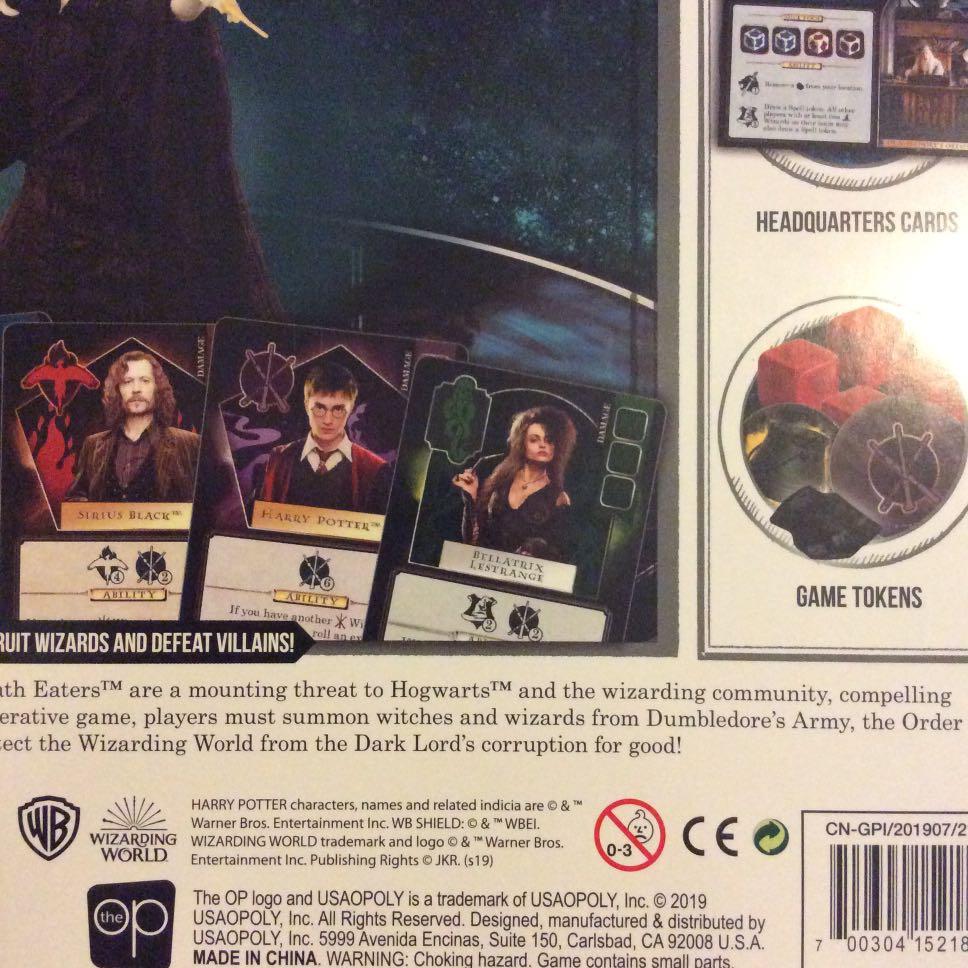 Harry Potter Death Eaters Rising board game, Hobbies & Toys, Toys ...