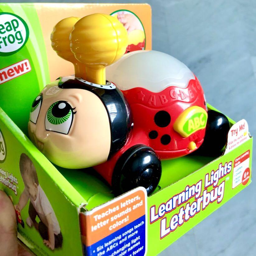 (In-Stock) LeapFrog Learning Lights Letterbug, Red (Brand New), Babies ...