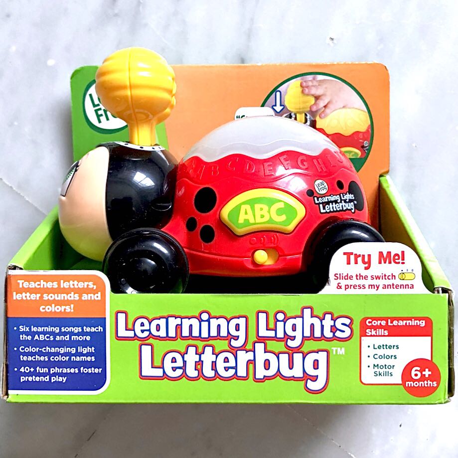 (In-Stock) LeapFrog Learning Lights Letterbug, Red (Brand New), Babies ...