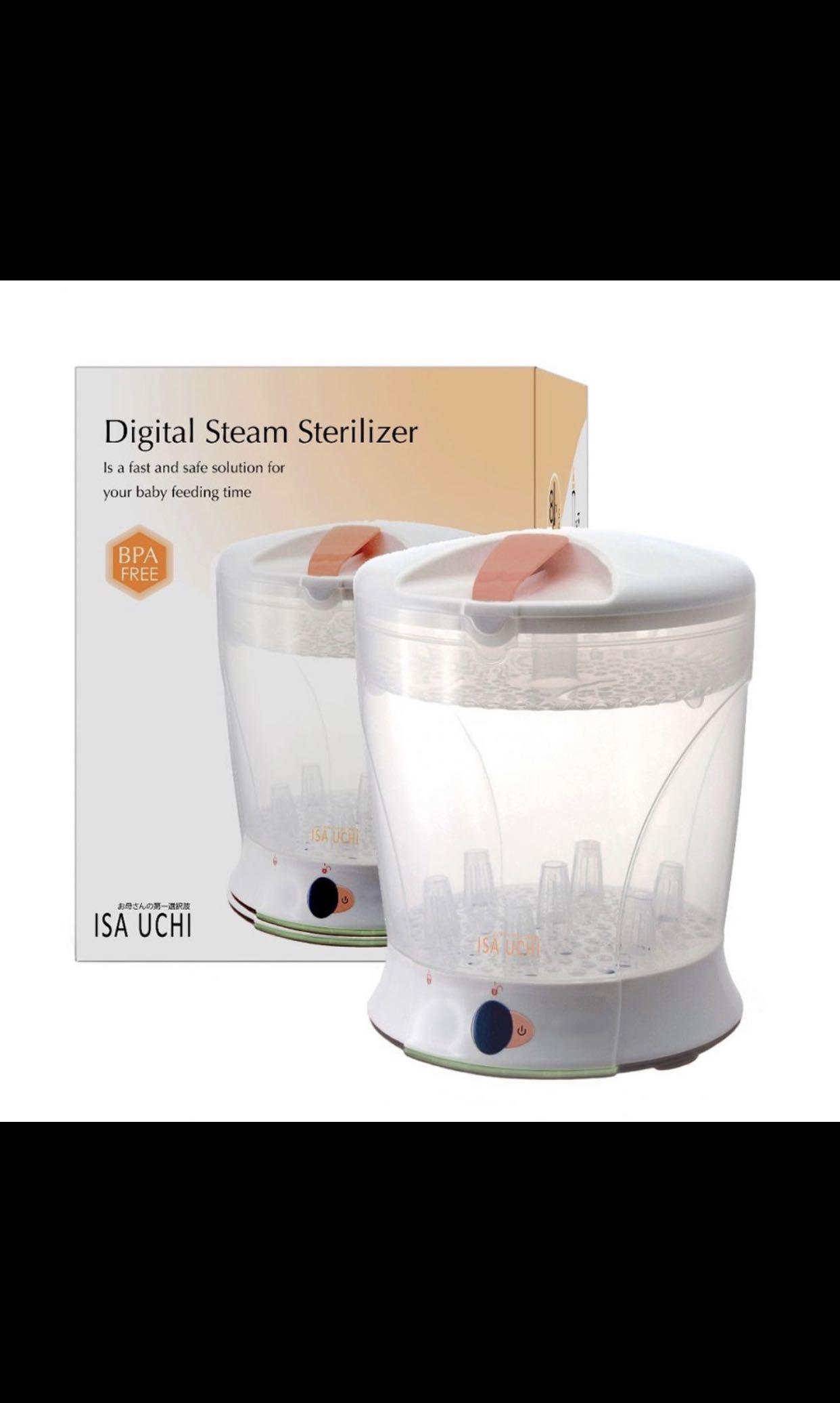 ISA UCHI Steam Sterilizer and Food warmer, Babies & Kids, Nursing ...