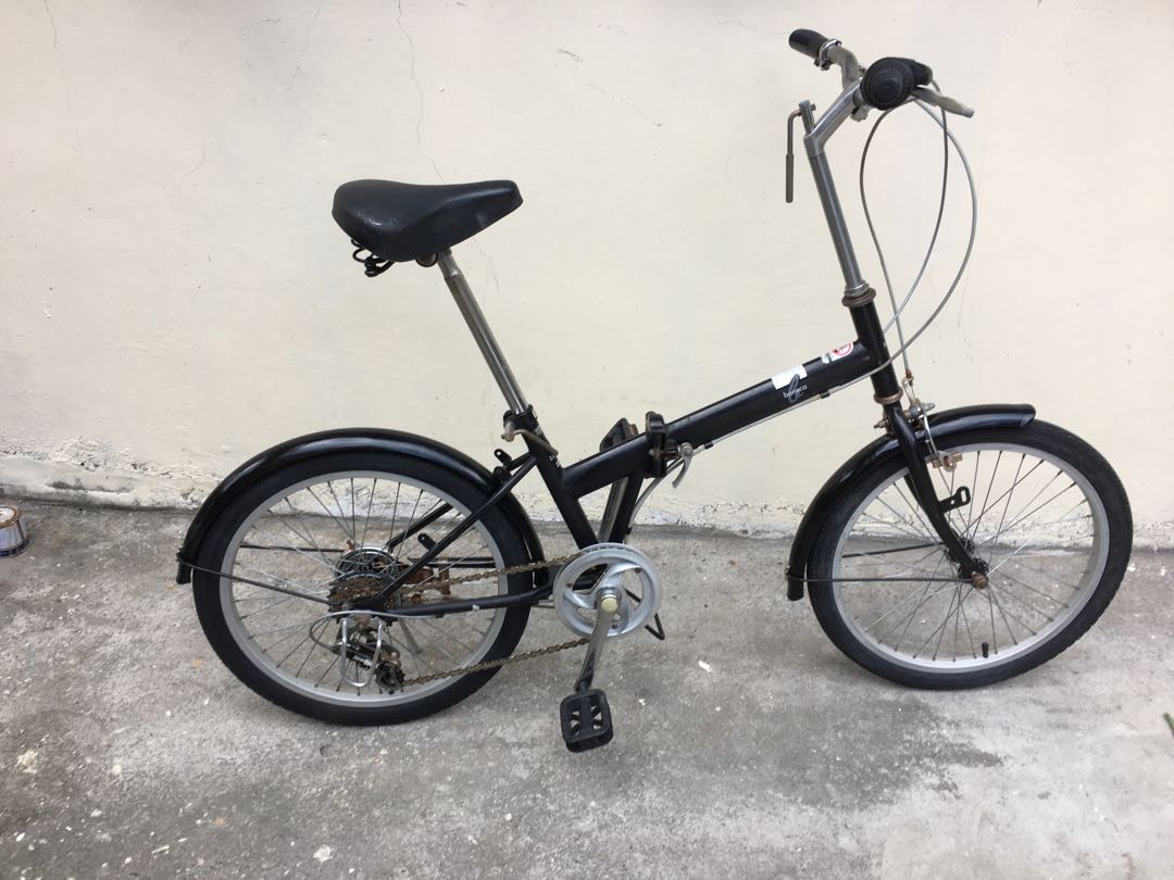Japanese Folding Bike (Restored), Sports Equipment, Bicycles & Parts ...