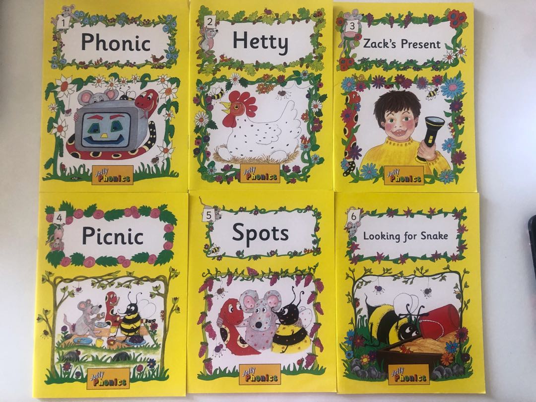 Jolly phonics yellow level readers正版, 興趣及遊戲, 書本 & 文具, 小說 & 故事書 - Carousell