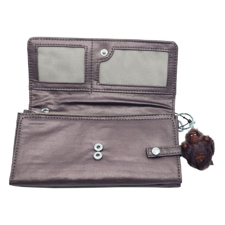 KIPLING Rubi Wristlet (Popping Purple Metallic), Women's Fashion, Bags ...