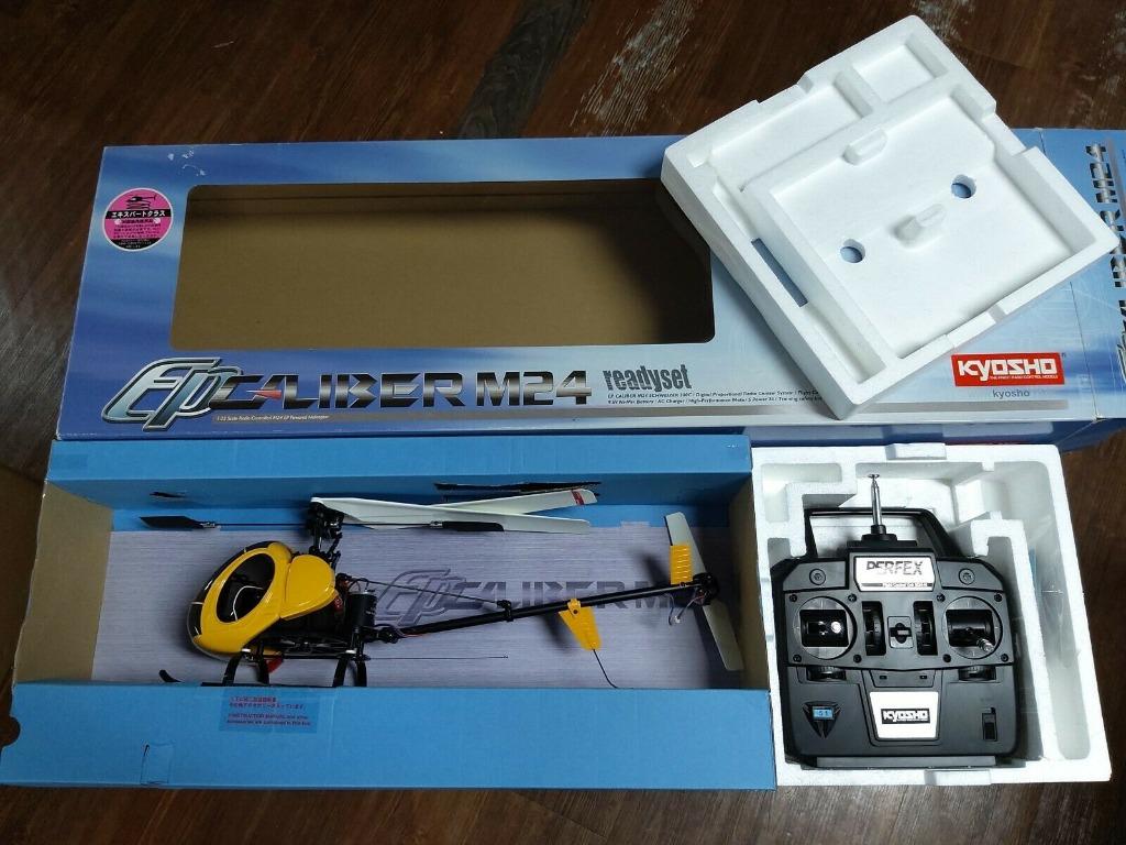kyosho ep caliber m24 helicopter, Hobbies & Toys, Toys & Games on Carousell