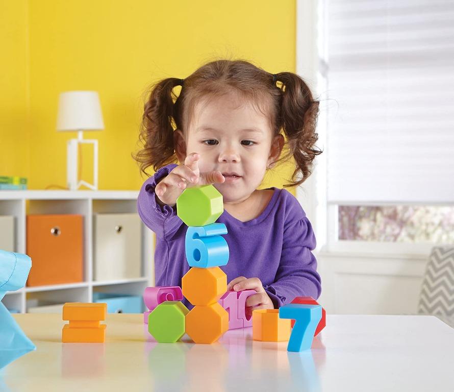 Learning Resources Numbers and Counting Blocks (33 Piece), Hobbies ...