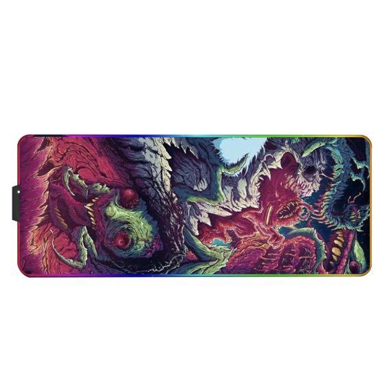 LED mousepad (Monster and gore), Computers & Tech, Parts & Accessories ...