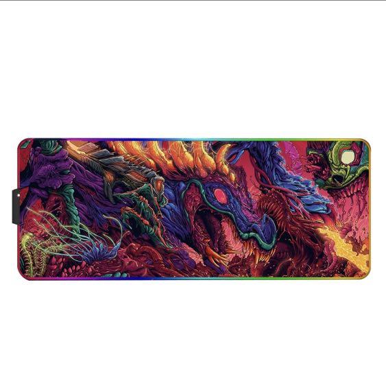 LED mousepad (Monster and gore), Computers & Tech, Parts & Accessories ...