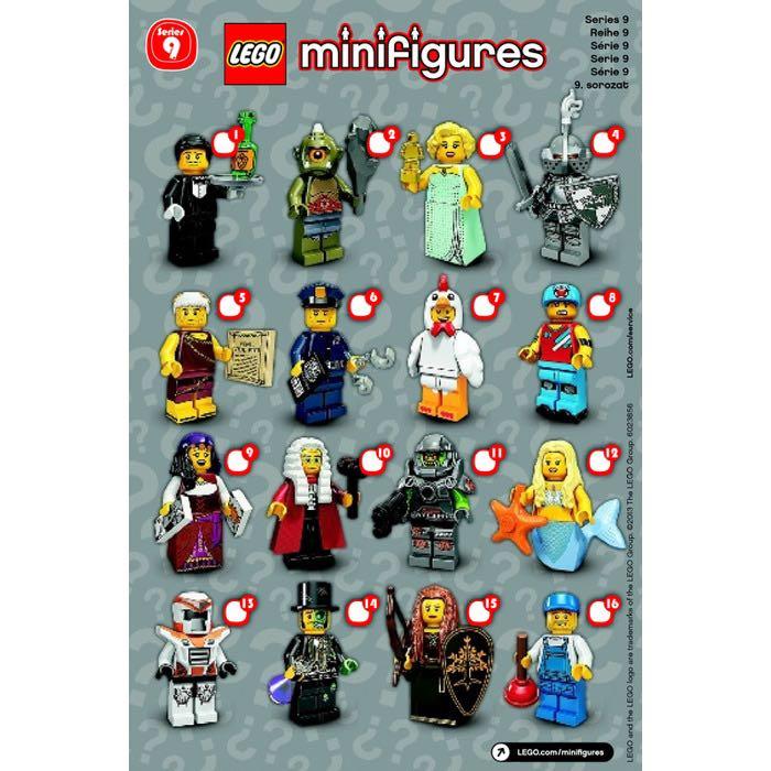 LEGO minifigure series 9 (full set), Hobbies & Toys, Toys & Games on ...