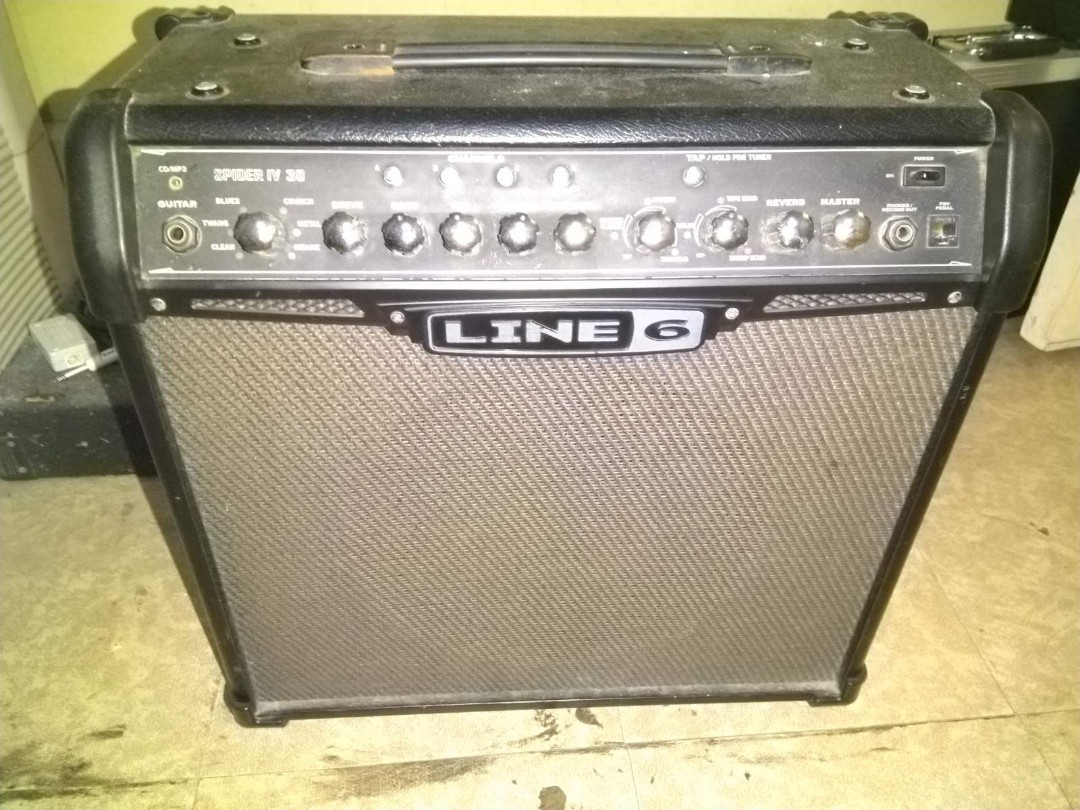 Line 6 IV spider amp -30 watts, Hobbies & Toys, Music & Media, CDs ...