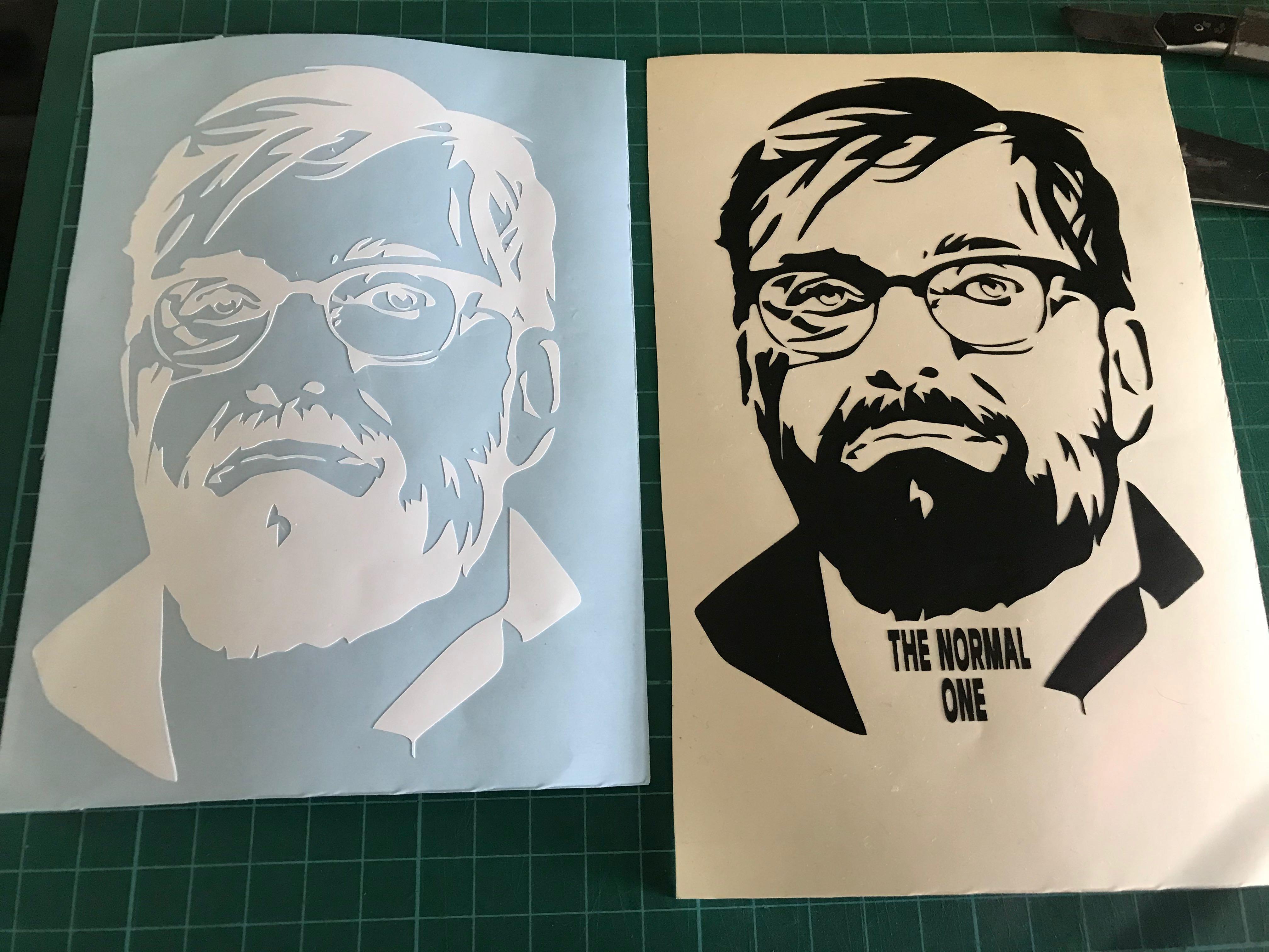 Liverpool Jurgen Klopp Decal / Sticker, Hobbies & Toys, Art & Prints on ...