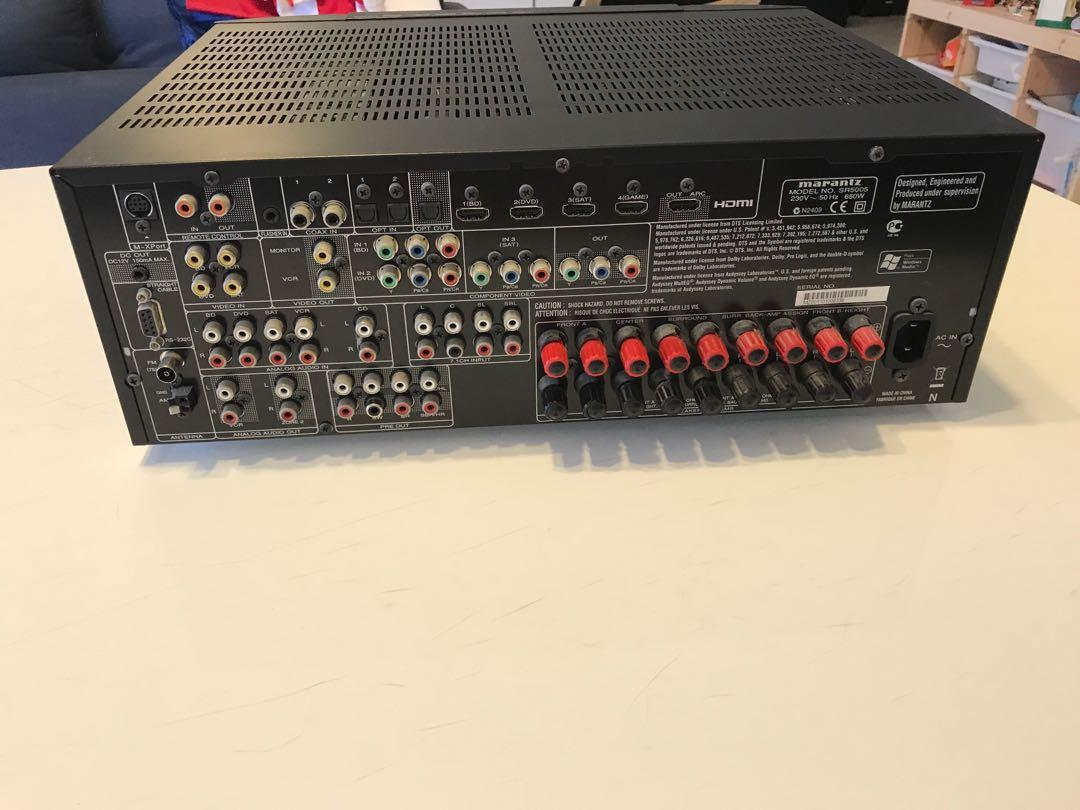 Marantz SR5005 + surround speakers, Electronics, Audio on Carousell