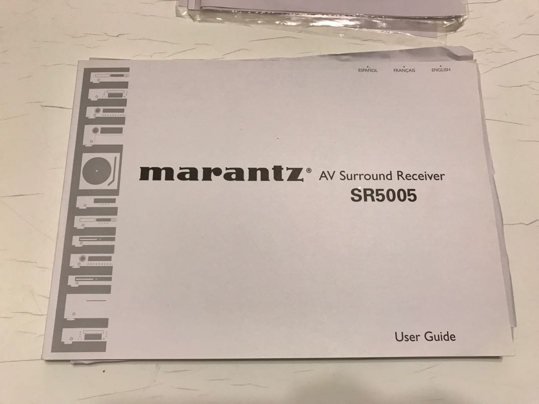 Marantz SR5005 + surround speakers, Electronics, Audio on Carousell
